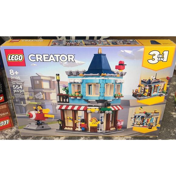 Lego | Toys | Lego Creator 3 In Townhouse Toy Store Building Set New ...